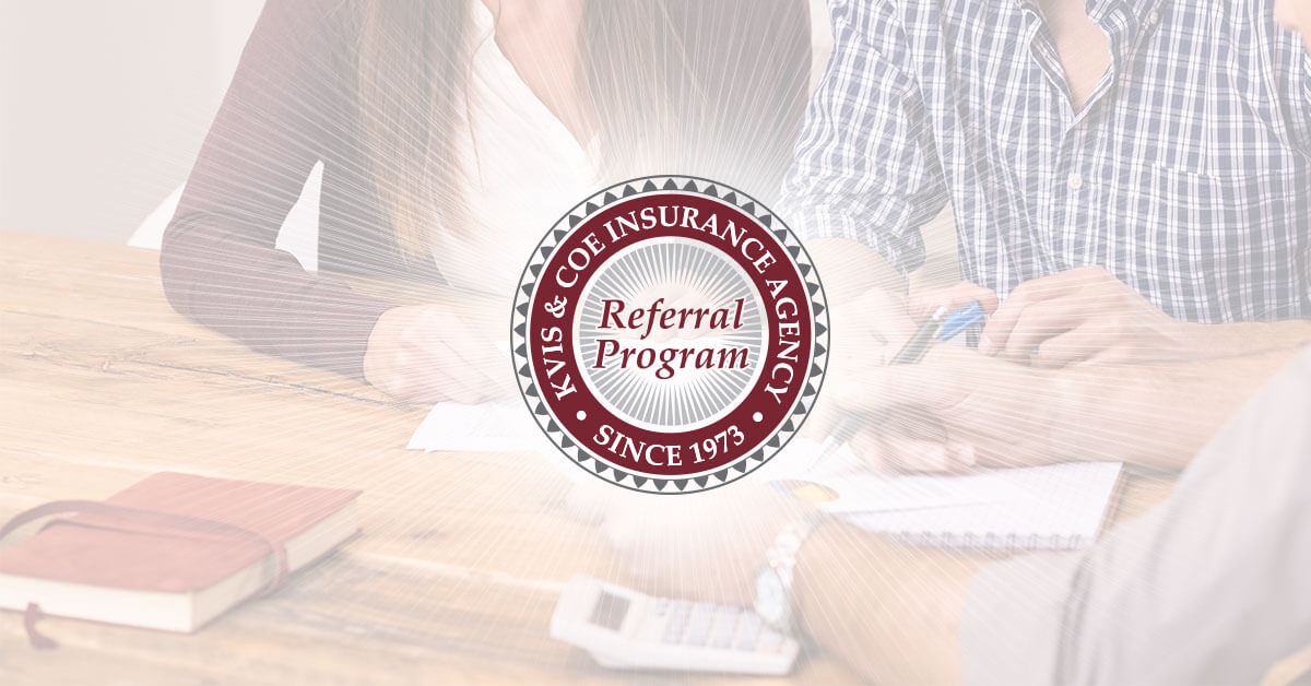 Referral Rewards Program | KVCW Insurance Agency
