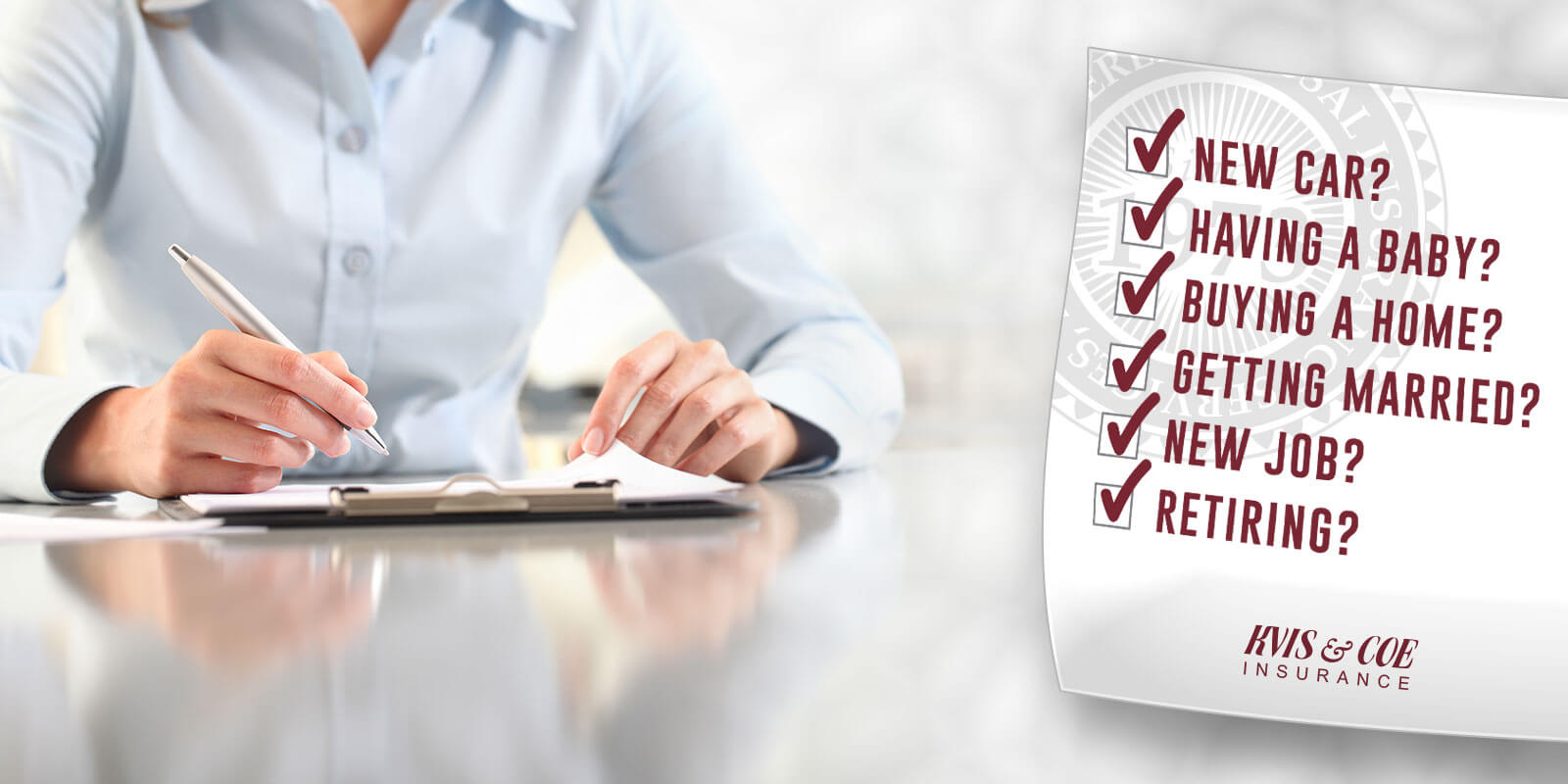 Personal Insurance Policy Review Checklist - KVCW